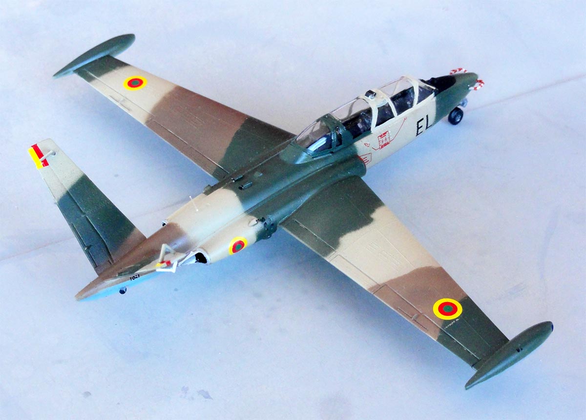 Fouga Magister scale models
