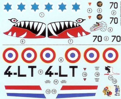 Dassault Ouragan in 1/72 scale