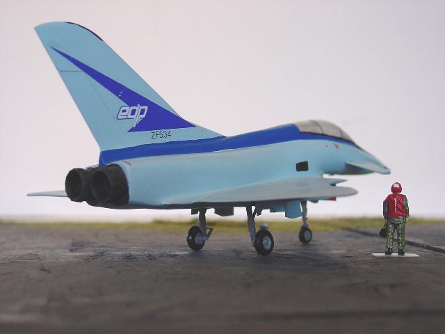 British prototype aircraft models